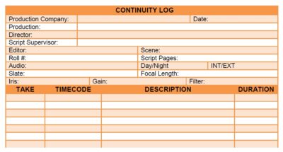 Free Script Breakdown Sheets - howtofilmschool.com